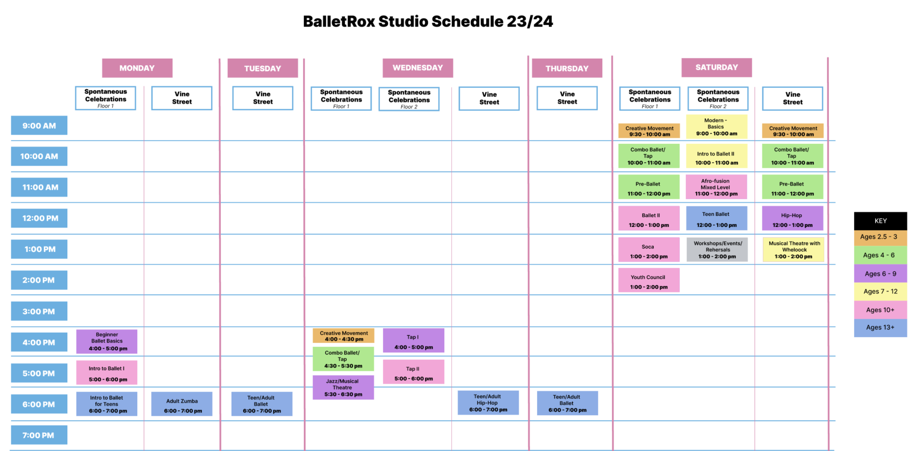 Studio Program - BalletRox